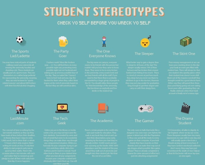 Which Student Stereotype Are You? - I Love Newcastle (NCL)